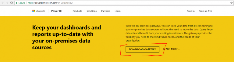 Power BI Gateway - Introduction Into Tool For Report Refresh/Update ...
