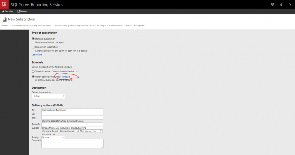 SQL Emails in Reporting Services via Subscription - Database Mail (Part ...