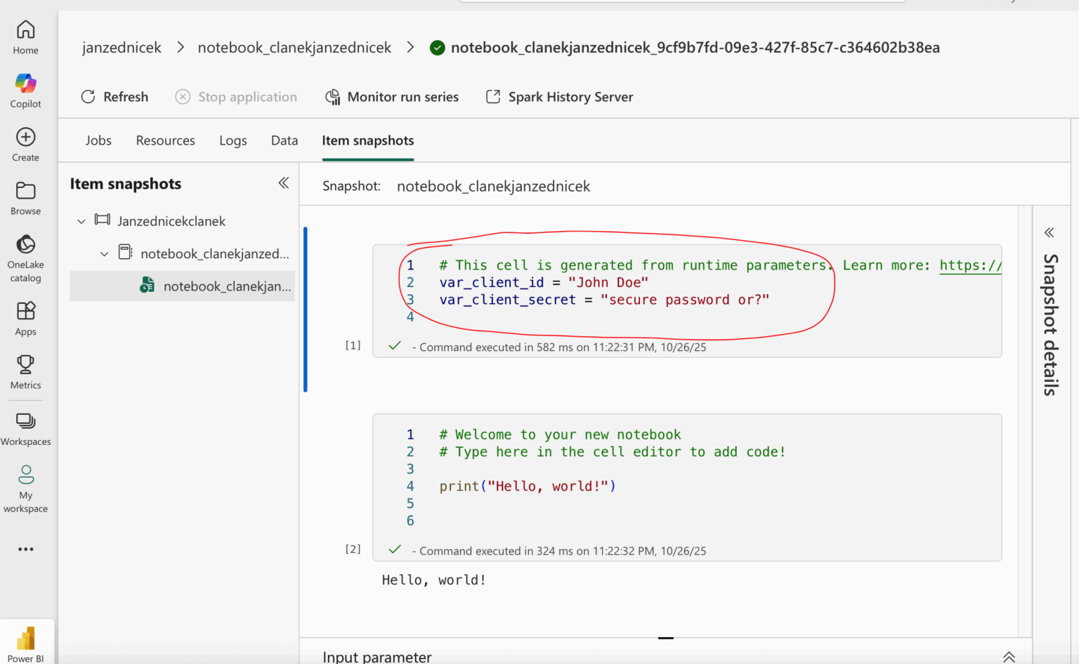 Fabric – Pipelines and SecureString Exposure Risk - Key Vault for ...